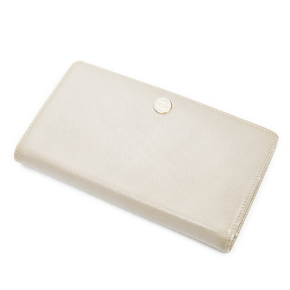 CHANEL | Bags | Chanel Cc Button Bifold Long Wallet | Poshmark